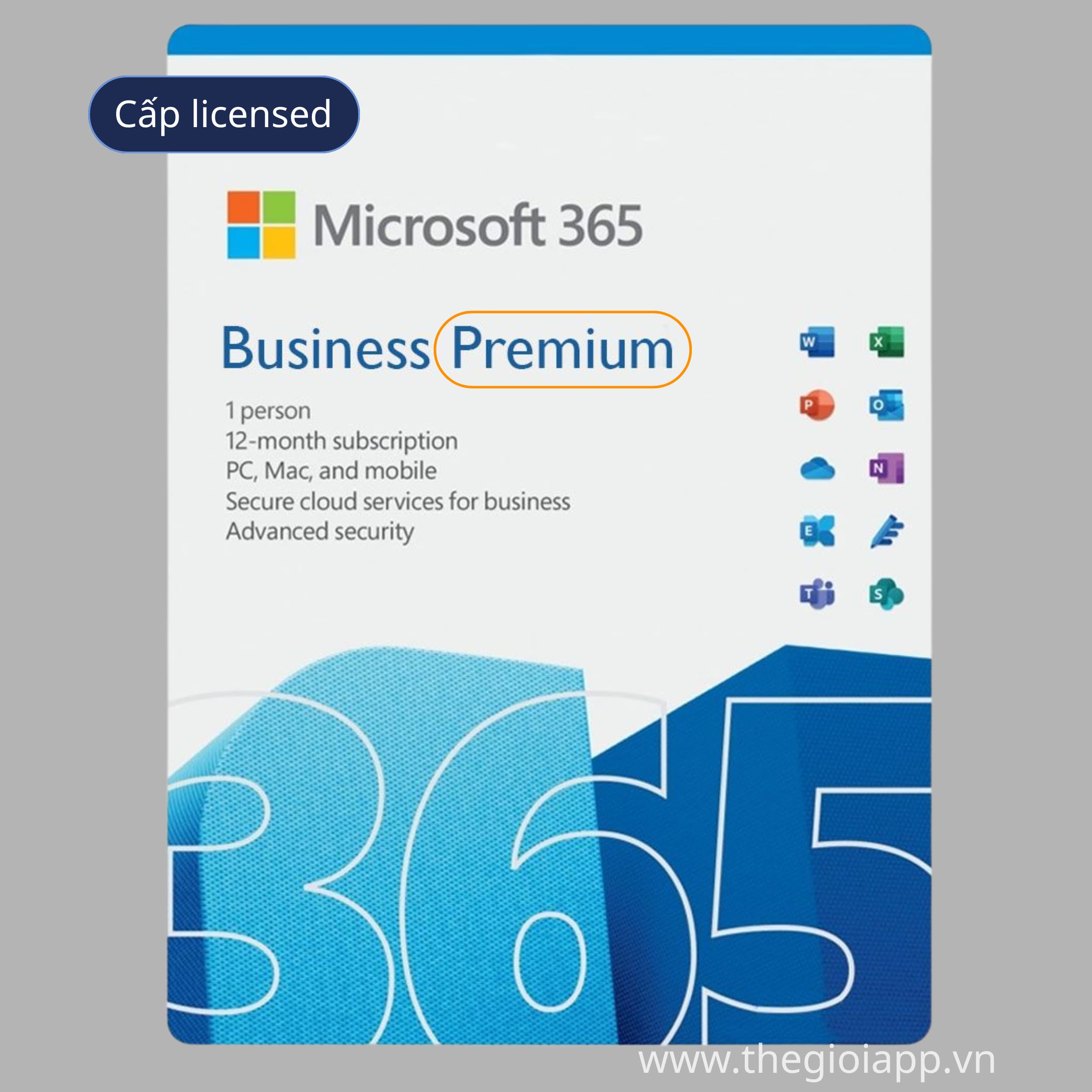 Microsoft 365 Business Premium – Office, Email & Bảo Mật Doanh Nghiệp